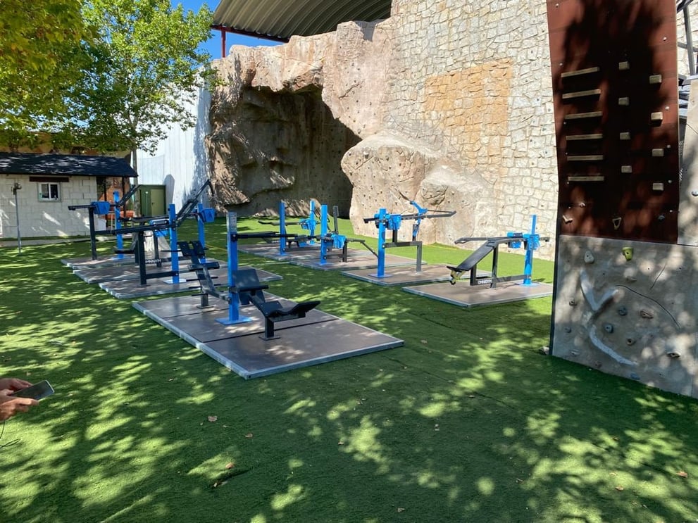 Movable Platform for Outdoor Gym | Omnigym