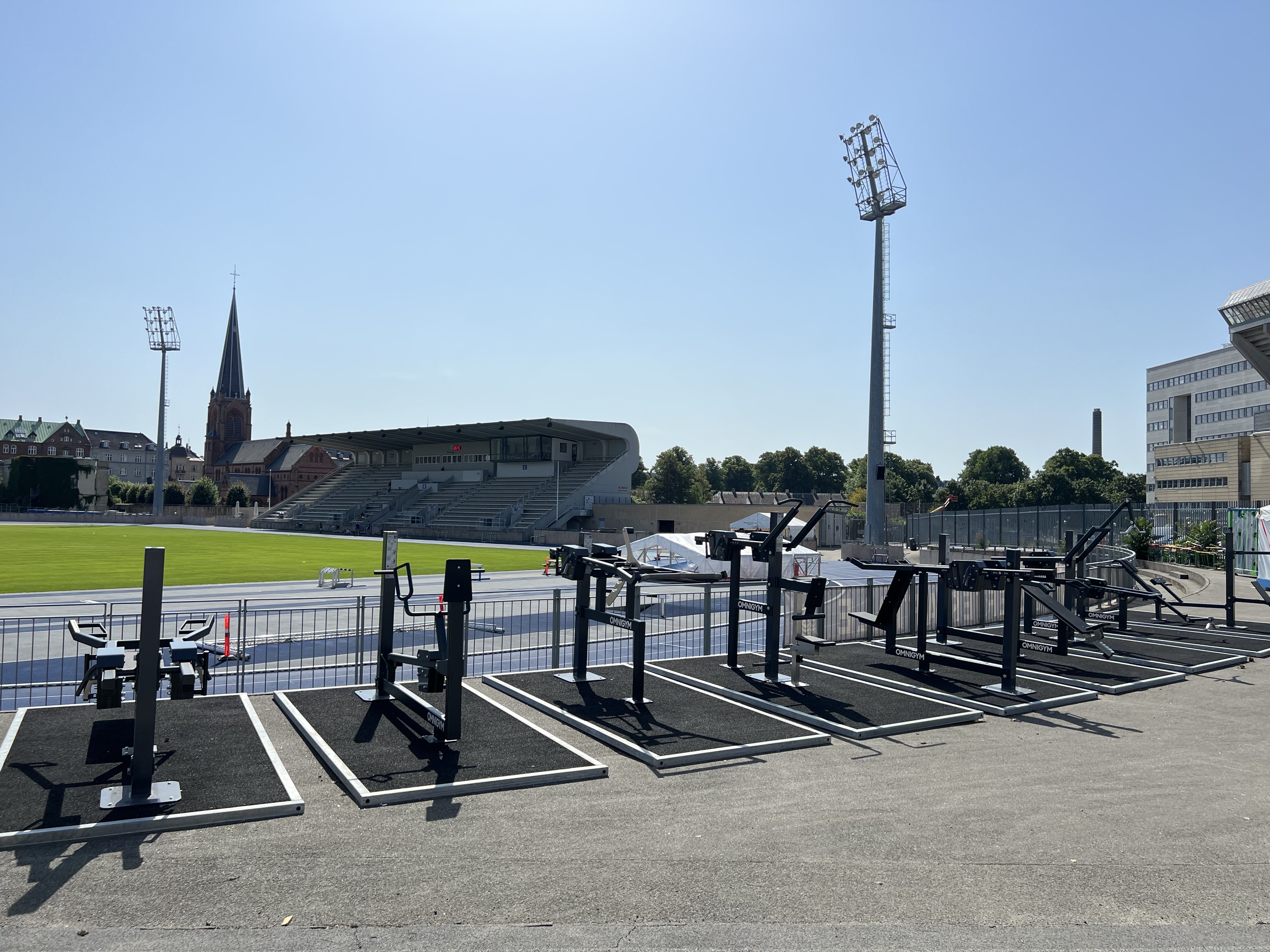 Movable Platform for Outdoor Gym | Omnigym