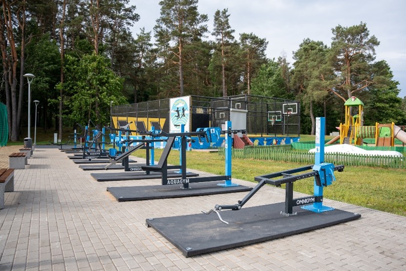 Case: Outdoor Gym for Druskininkai resort | Omnigym